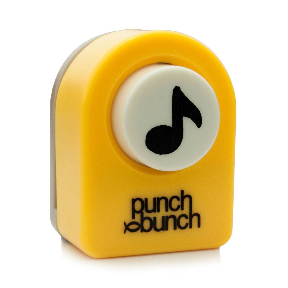 Punch Bunch Small Punch - Music Note – Our Craft Room